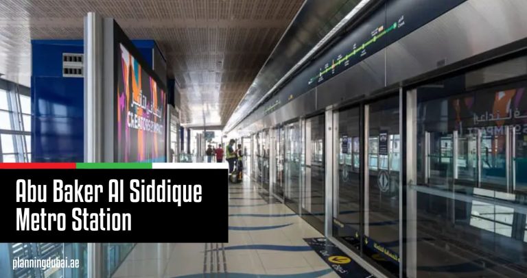 Abu Baker Al Siddique Metro Station – Green Line, Deira, Dubai – Planning Dubai