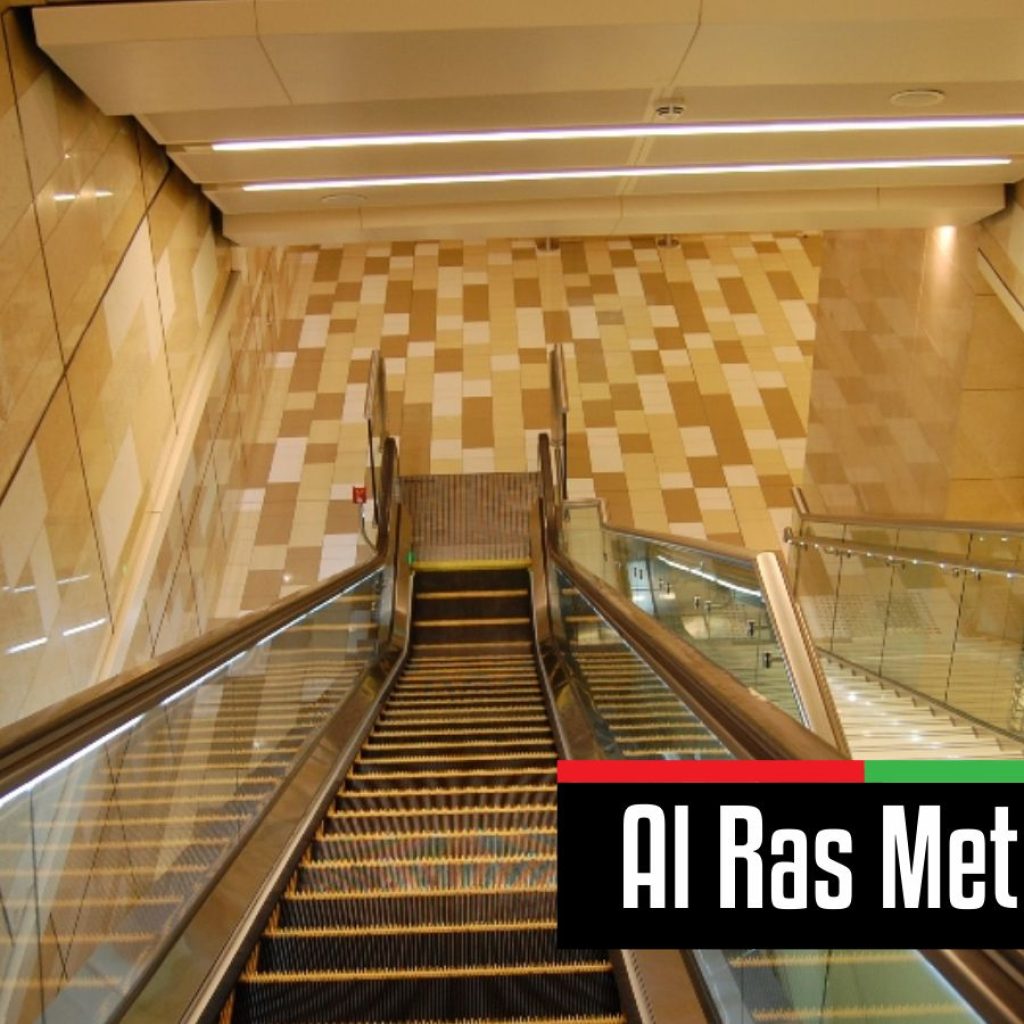 Al Rigga Metro Station – Located on Red Line Dubai Metro