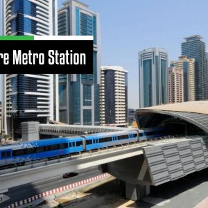 GGICO Metro Station – Red Line, Al Garhoud, Dubai