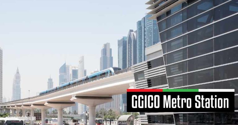 GGICO Metro Station – Red Line, Al Garhoud, Dubai