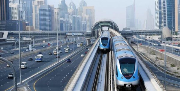 GGICO Metro Station – Red Line, Al Garhoud, Dubai