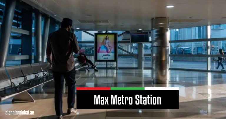 Max Metro Station – Red Line, Dubai Metro, Al Jafiliya